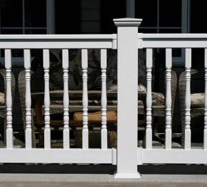 Colonial Vinyl Railing | Products | Fence All | Ottawa, ON