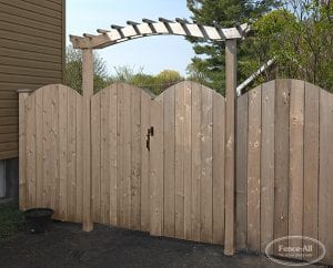 Hamilton Gate | Wood Gates | Products | Fence All | Ottawa