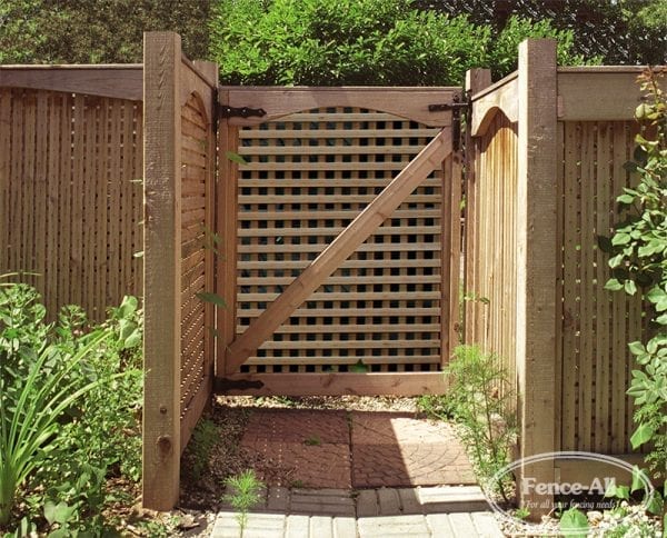 Georgian Gate | Wood Gates | Products | Fence All | Ottawa