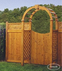 Nantucket Arbours | Wood Gates | Products | Fence All | Ottawa
