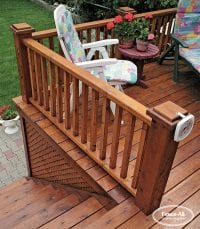 Standard Wood Railing | Products | Fence All | Ottawa, ON