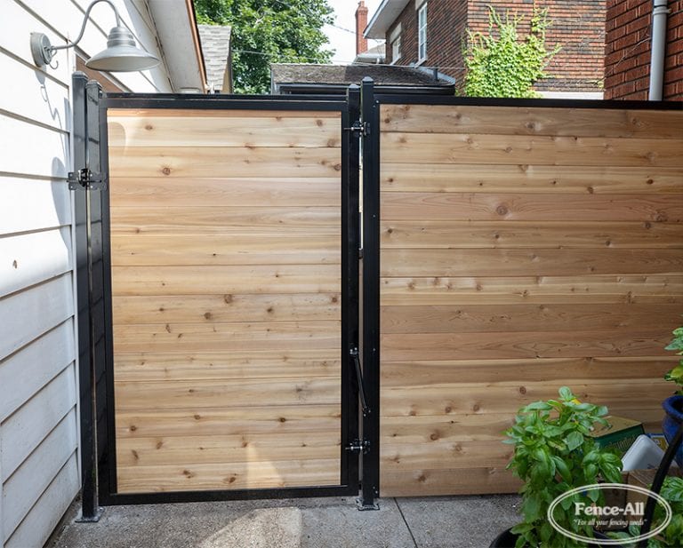 Hamilton Gate | Wood Gates | Products | Fence All | Ottawa