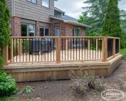 Cedar Sun Deck | Wood | Products | Fence All | Ottawa, ON