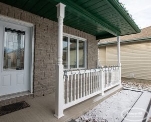 Colonial Vinyl Porch Post | Products | Fence All | Ottawa, ON