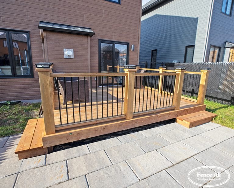 Pressure Treated Sun Deck | Wood | Products | Fence All | Ottawa, ON