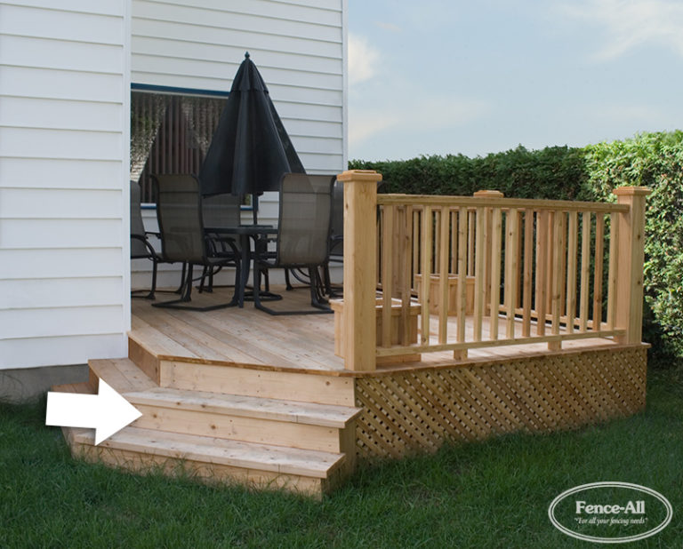 Steps | Wood | Products | Fence All | Ottawa, ON