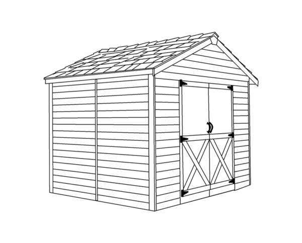 12x12 Shed | Wood | Products | Fence All | Ottawa, ON
