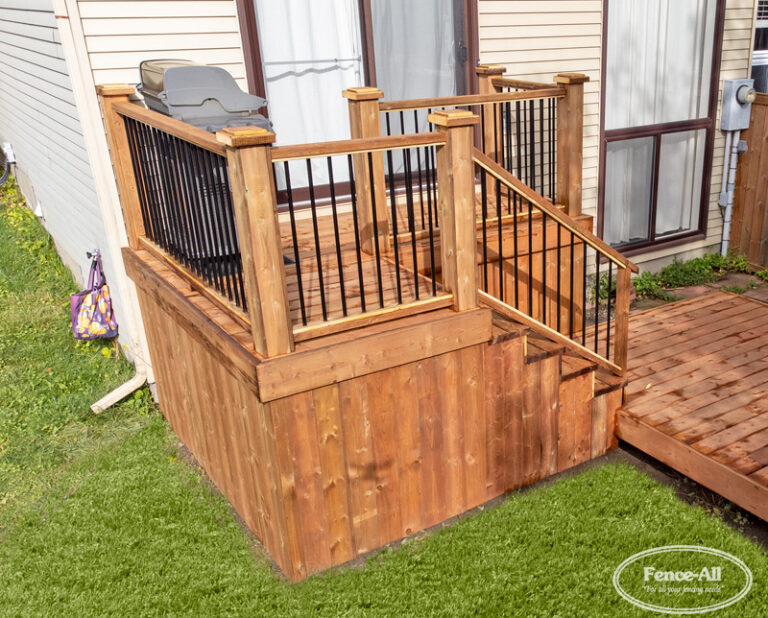Pressure Treated Sun Deck | Wood | Products | Fence All | Ottawa, ON