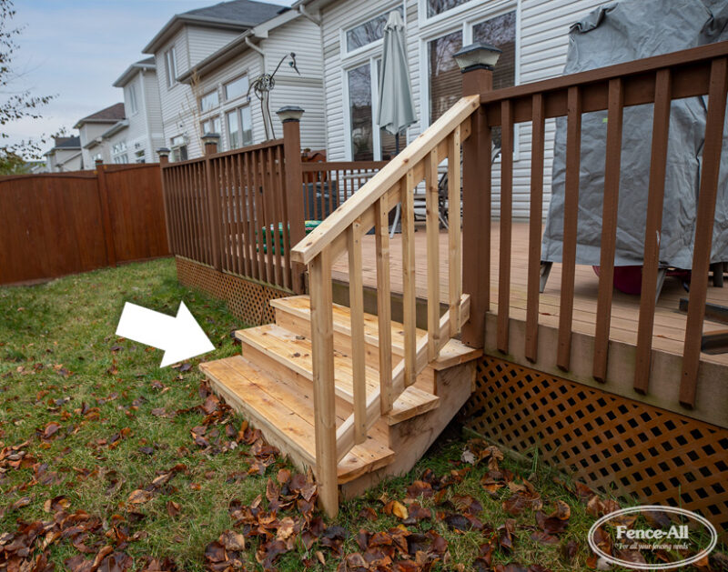 Steps | Wood | Products | Fence All | Ottawa, ON